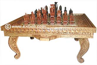 UNIQUE CHESS SETS - HANDICRAFTS [ EXPORT BALI ]