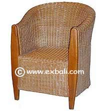 BALI RATTAN ARMCHAIR MANUFACTURE