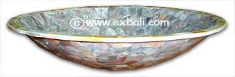 BALI SHELL and CORAL RESIN HAND BASINS [ EXPORT BALI ]